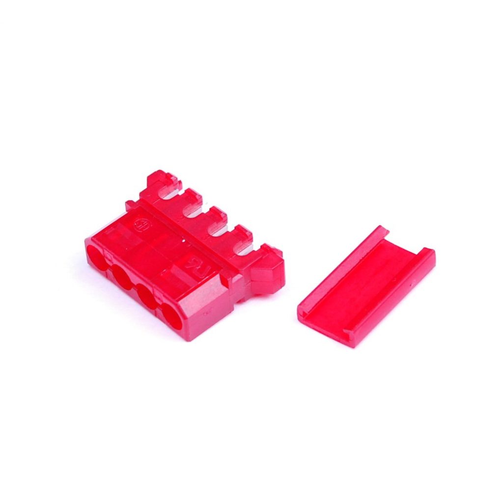 90° Molex Female Connector with End Cap – Shakmods