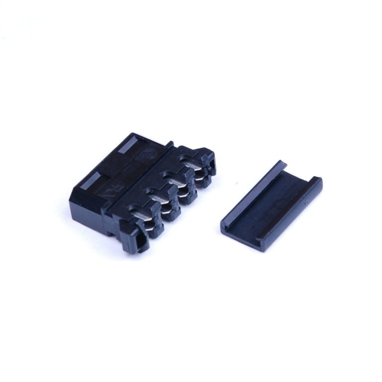 90° Molex Female Connector with End Cap – Shakmods