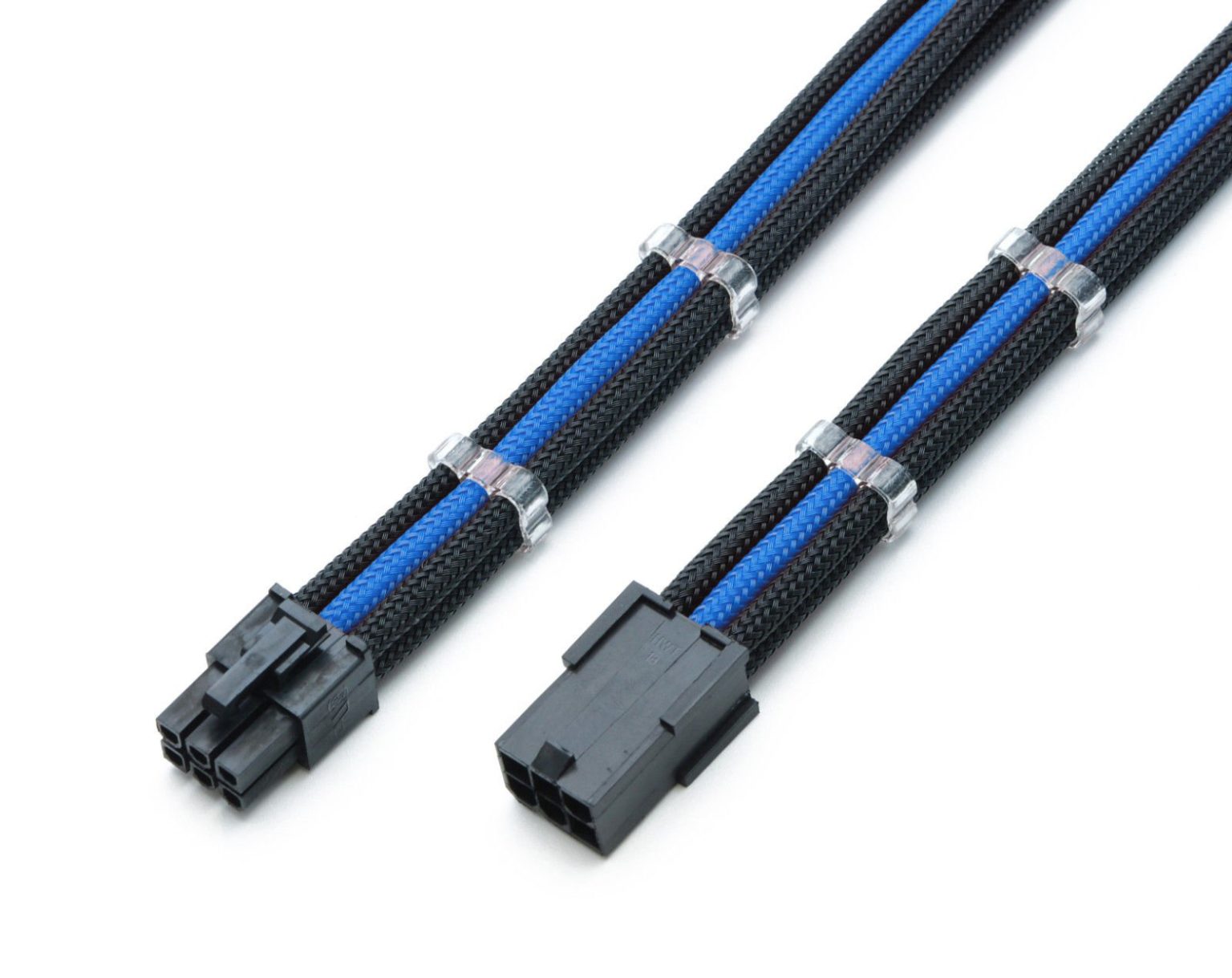 6 Pin PCIE / GPU Sleeved Extension Cable 30cm – Shakmods