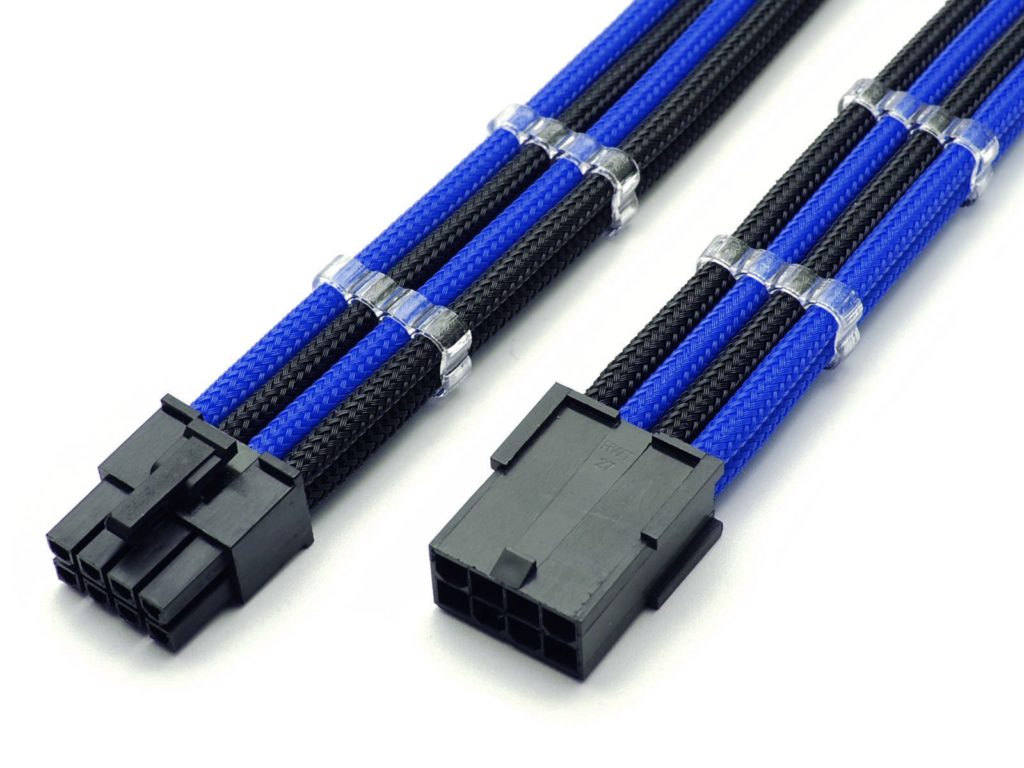 8 Pin ATX / CPU Sleeved Extension Cable 30cm – Shakmods